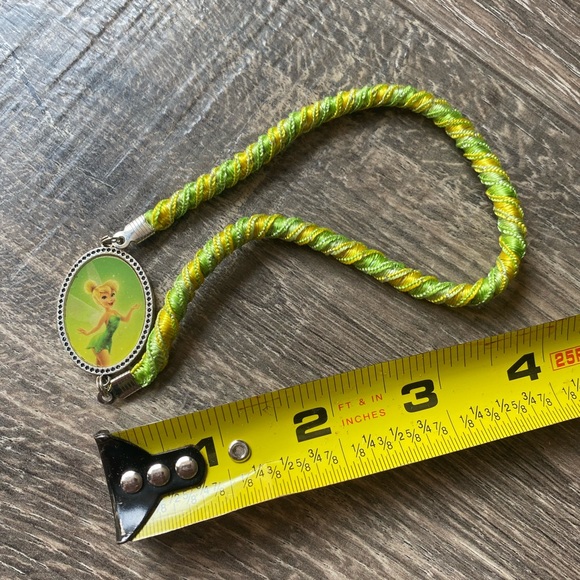 Disney | Jewelry | Disney Tinkerbell Stretchy Double Wrap Bracelet See ...